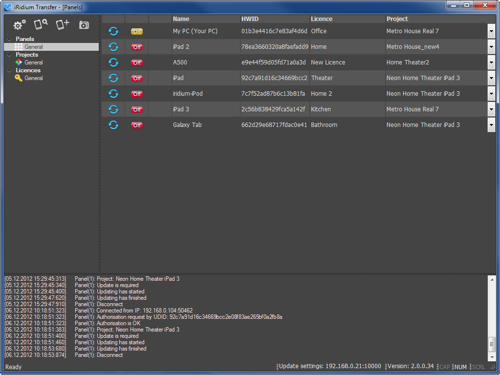 iRidium Products | Control from iPad, Android, Mac and Windows | AMX ...